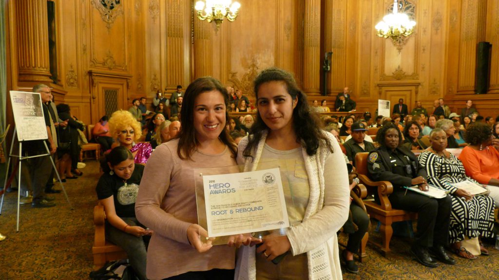 R&R wins SF human rights commission award - Root & Rebound